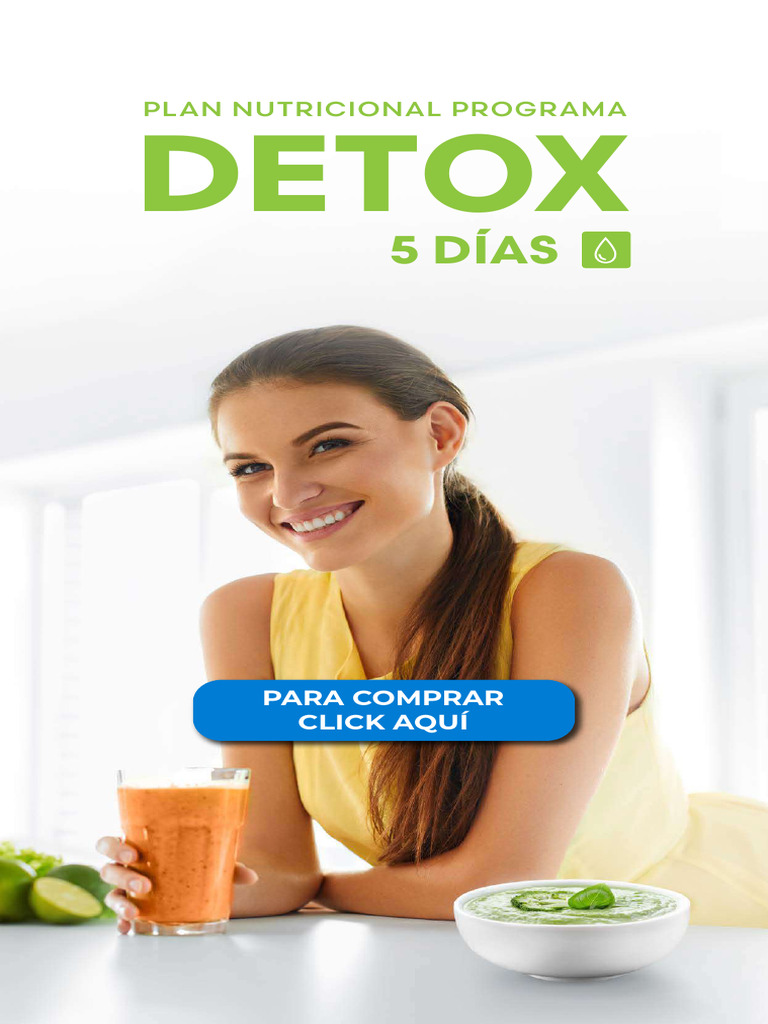 Plan Detox: 5 Días de Bienestar | PDF | Cilantro | Huevo como alimento