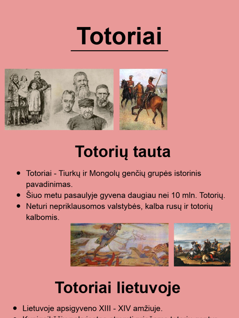 Totoriai | PDF