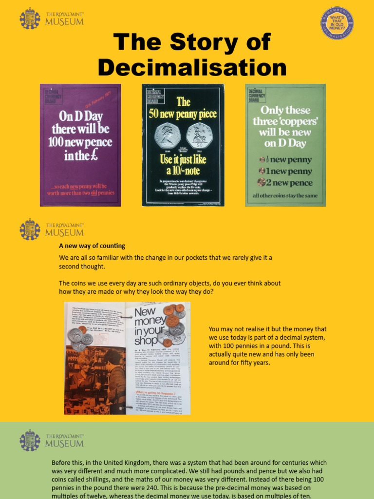 The Story of Decimalisation | PDF | Foreign Exchange Market | Numismatics