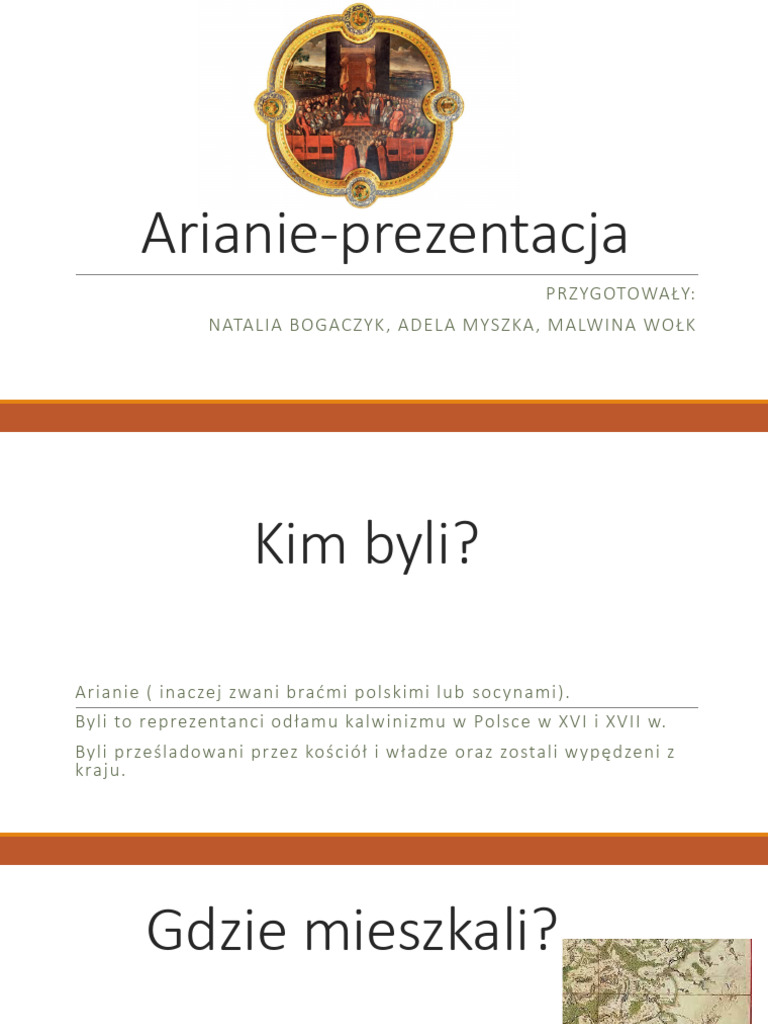 Arianie Prezentacja | PDF