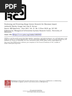 Hevner, A. R. A Three Cycle View of Design Science Research | PDF ...