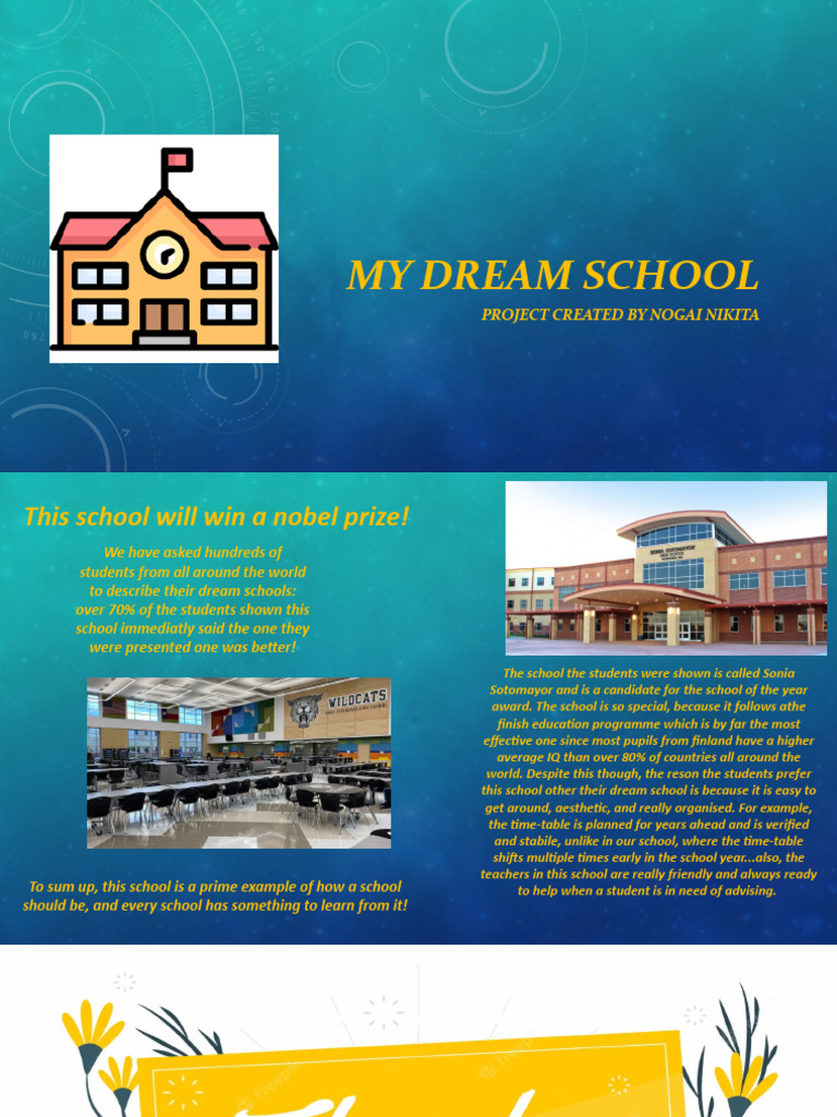 My Dream School | PDF