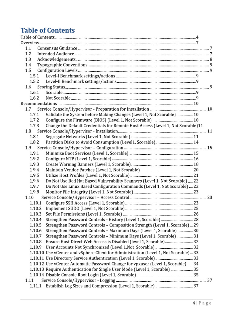 Hardening ESX VMware | PDF