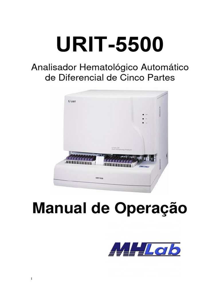 Manual Operacional URIT 5500 | PDF | Fonte de energia | Ciências Físicas