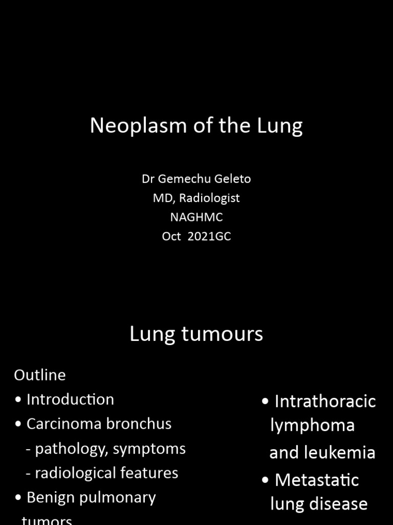 2.lung Neoplasm | PDF | Lung Cancer | Lung