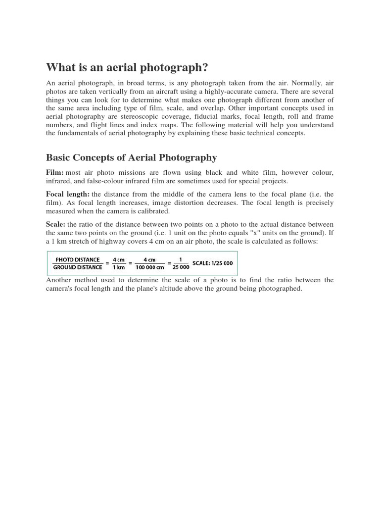 Aerial Photography1 | Download Free PDF | Aerial Photography | Map