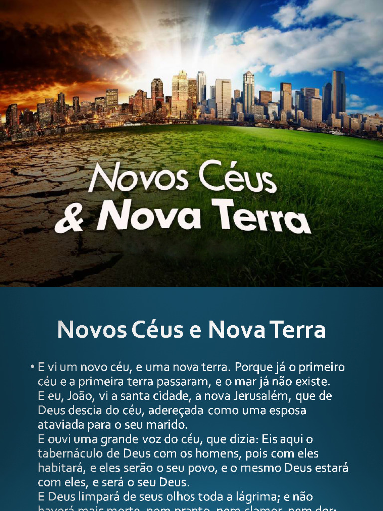 Novos Ceus E Nova Terra Pdf