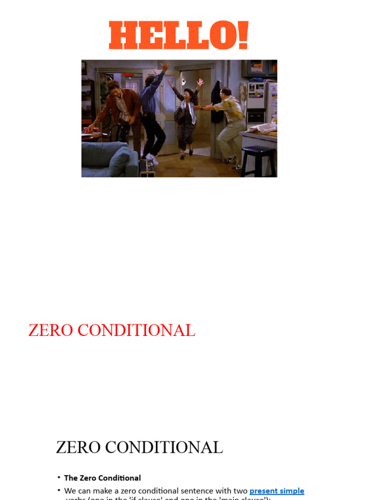 Zero Conditional | PDF
