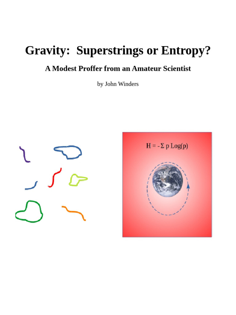 Gravity: Superstrings or Entropy? | PDF | String Theory | Spacetime