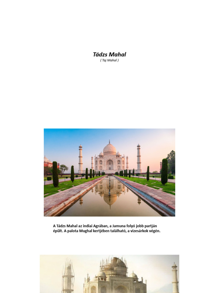 Taj Mahal | PDF