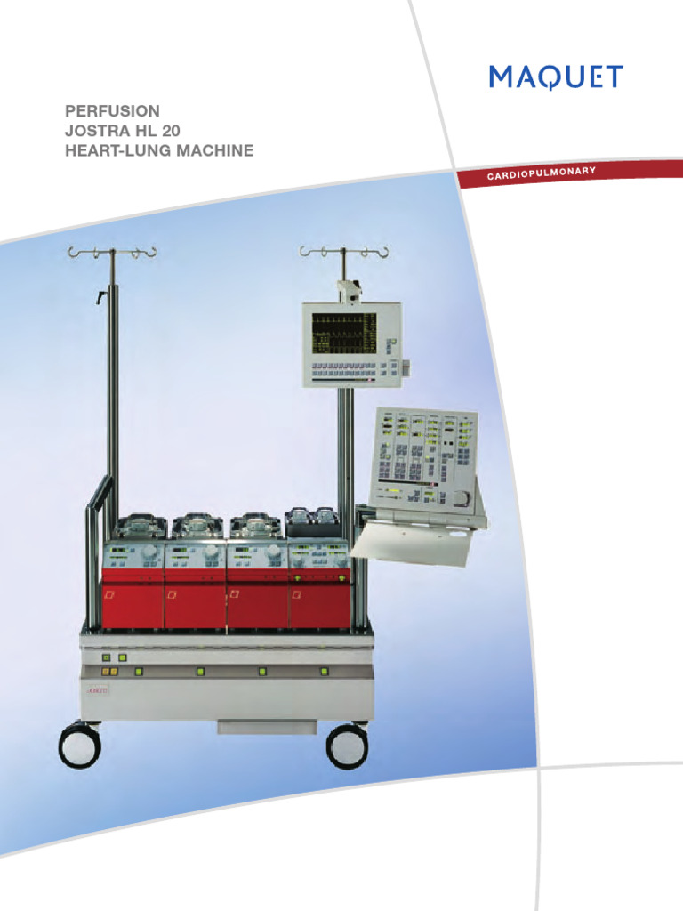 Maquet - HL20 (Catalogo) | Download Free PDF | Pump | Flow Measurement