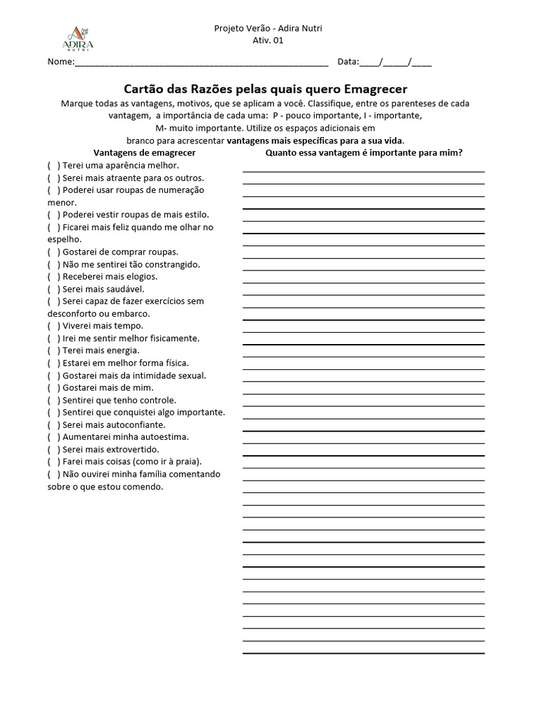 Atividade 01 - PVAN | PDF | Carreira e Crescimento