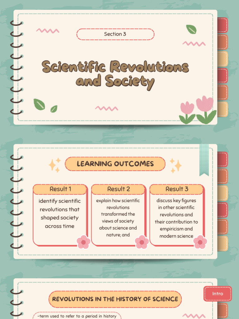 M1 - Material 3. Scientific Revolutions and Society | PDF | Scientific ...