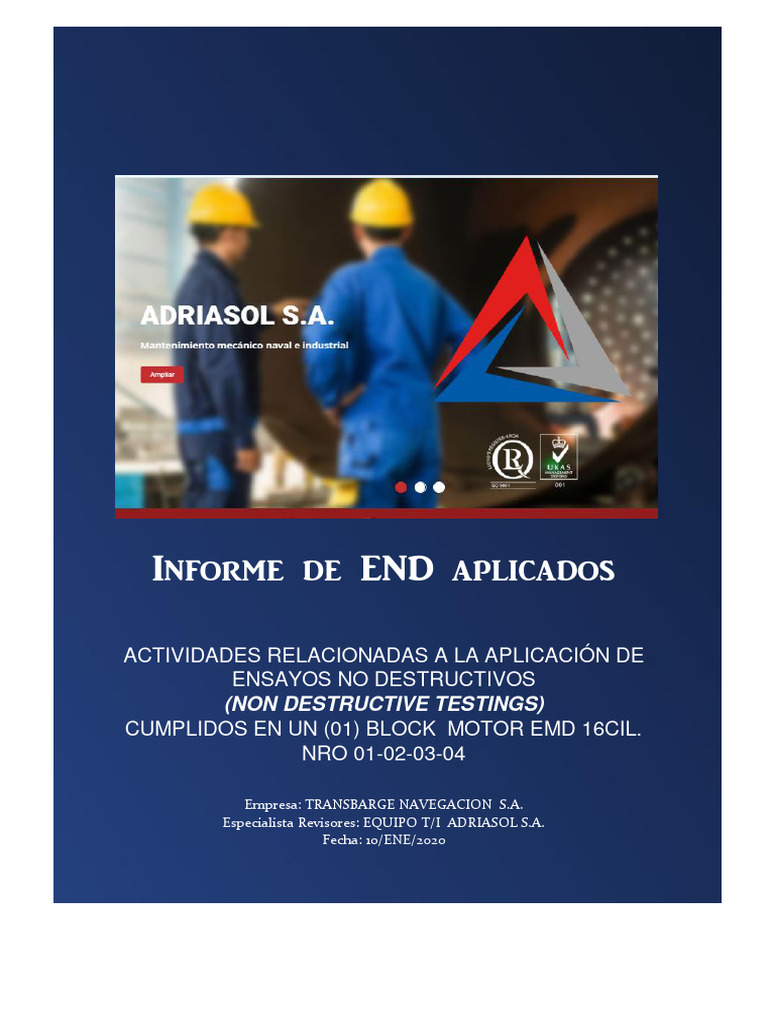OTS 21.614 - JUN2019 Etapa I - ENSD Block EMD 16 Cyl (VALE) | PDF ...