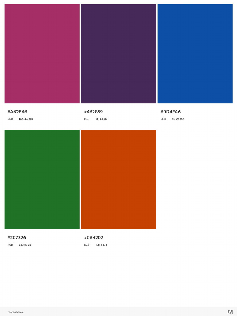 Paleta de Colores | PDF