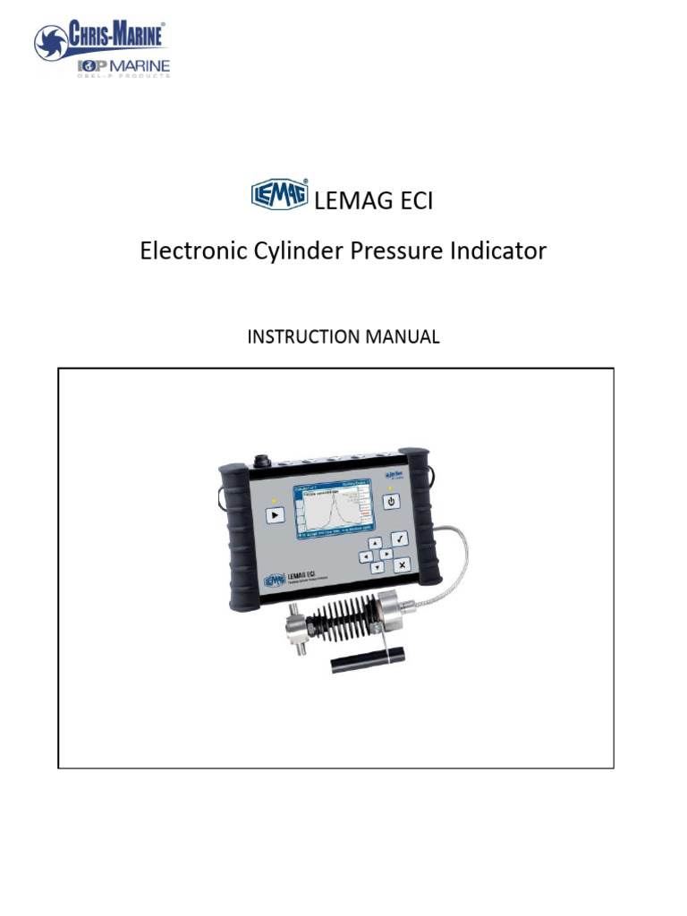 Presurimetro LEMAG ECI - Cylinder Pressure Indicator - User Manual ...