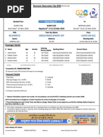 Tatkal Ticket Format Sample | PDF | Identity Document