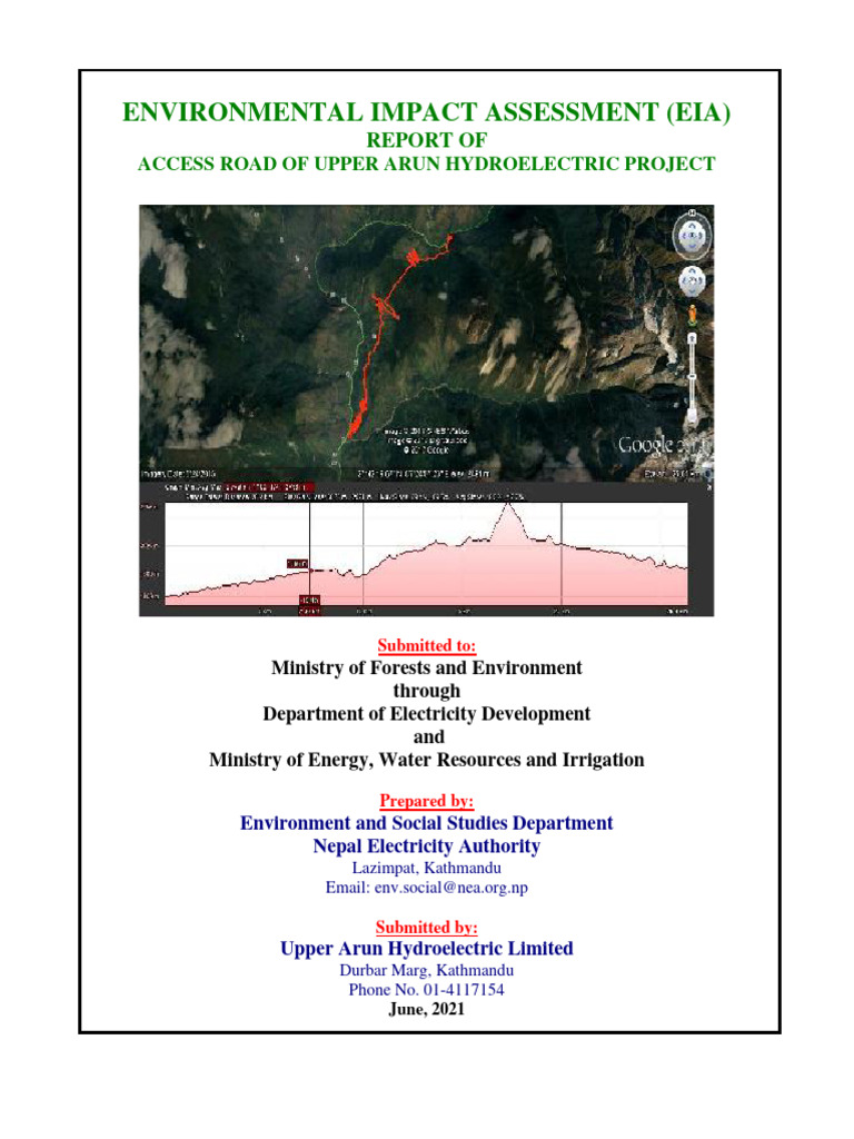 EIA - Upper Arun - 1634889650 | PDF | Environmental Impact Assessment ...