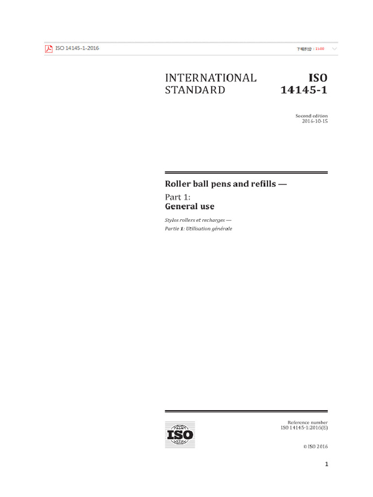 Iso 14145-1-2016 | PDF