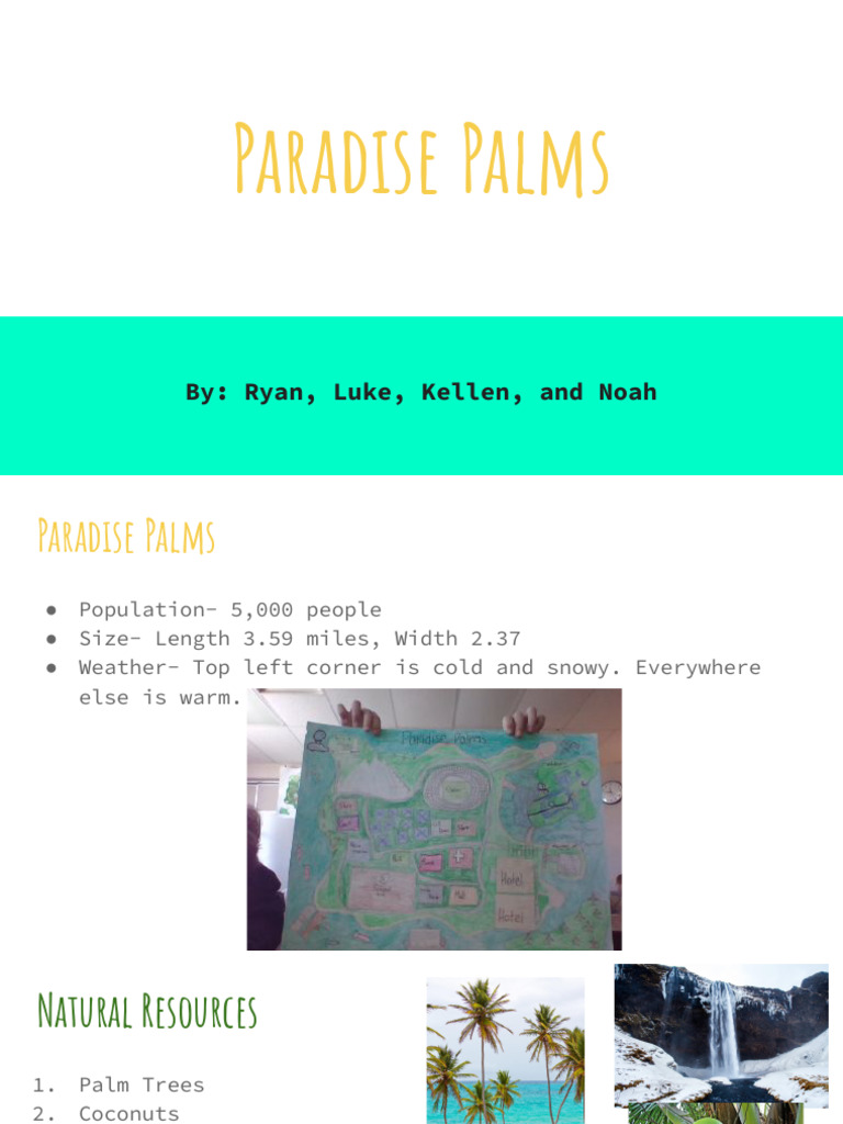 Explore Paradise Palms: Island Overview | PDF