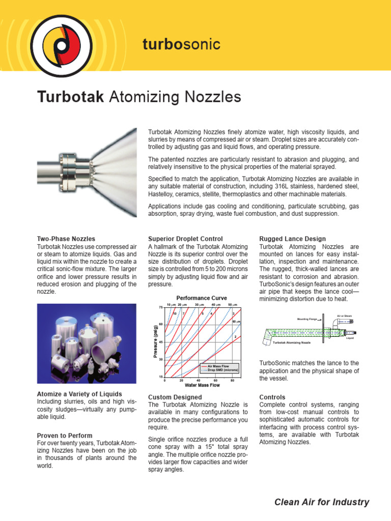 Nozzles | PDF | Chemistry | Liquids