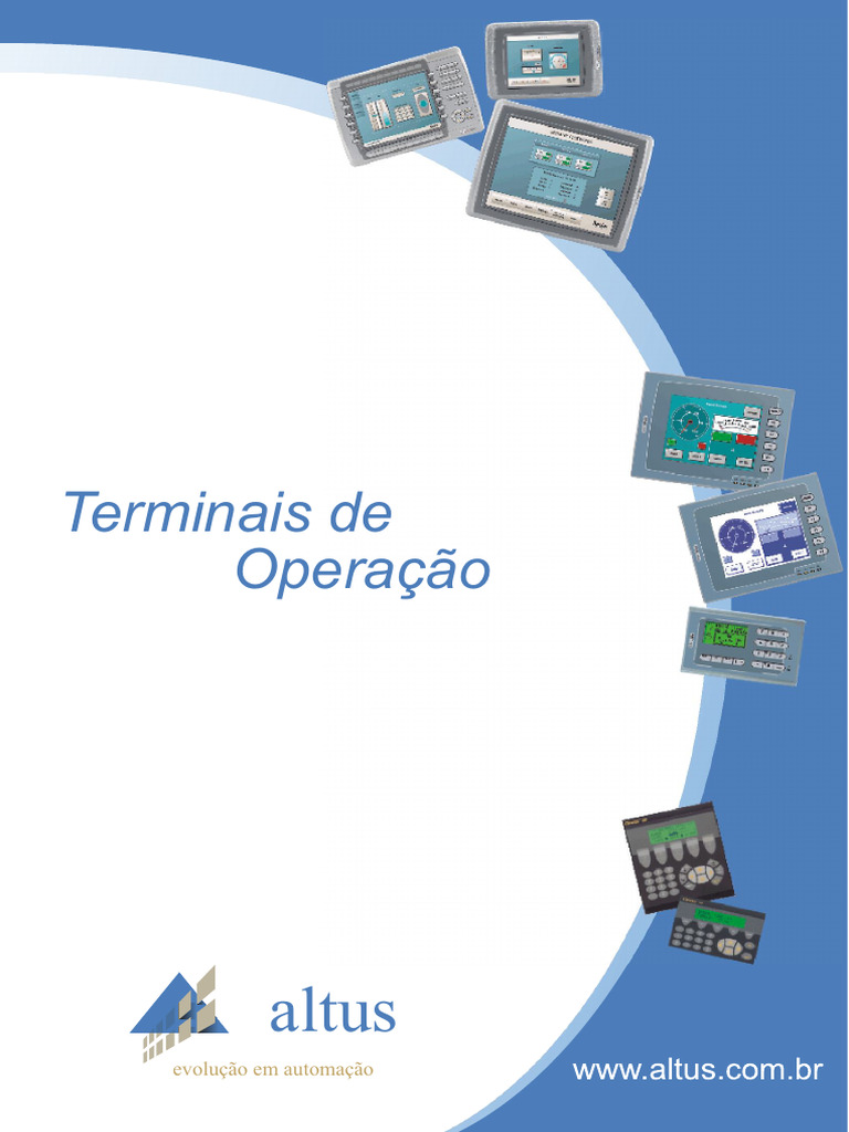 ALTUS - Folheto de IHMs | PDF | Automação | Programas
