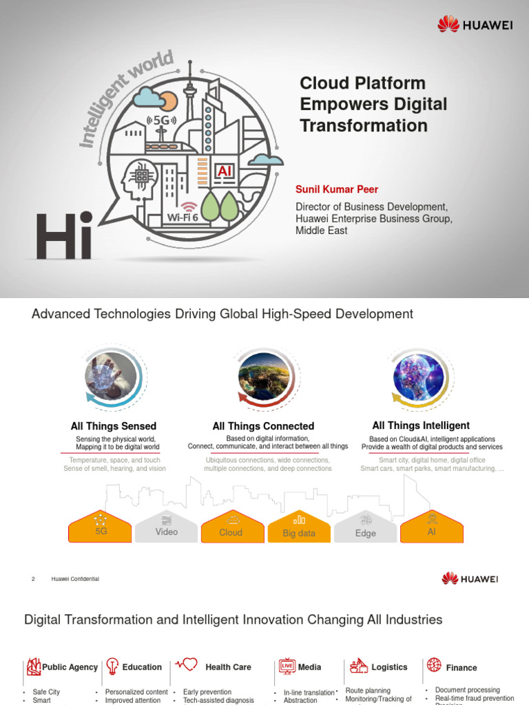 07-Cloud Platform Empowers Digital Transformation - Sunil Kumar Peer | Download Free PDF | Cloud ...