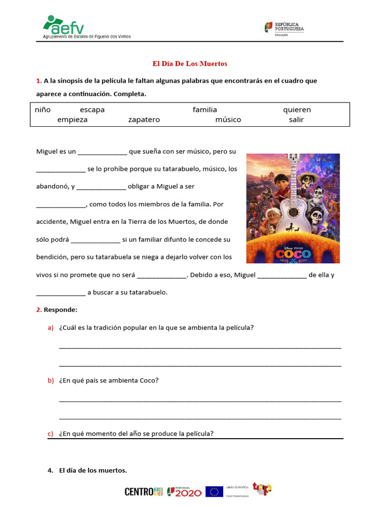 Ficha de La Película El Coco | PDF