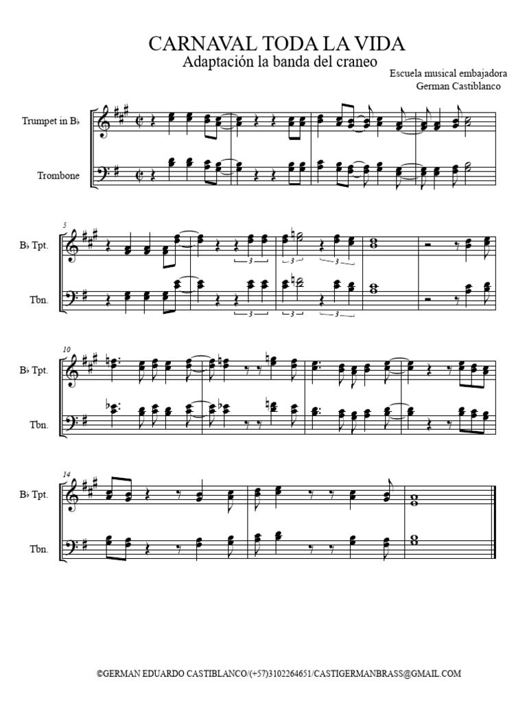 Carnaval Toda La Vida | PDF