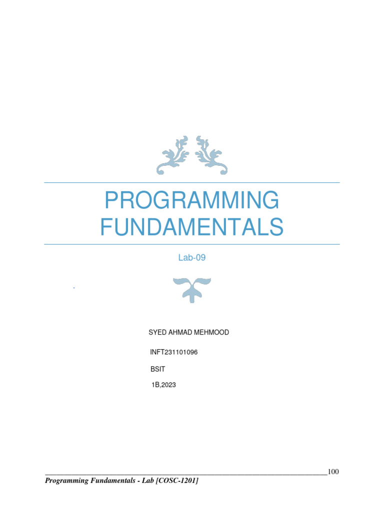 PF Lab 09 | PDF | Namespace | String (Computer Science) PF Lab 09 | PDF | Namespace | String (Computer Science)