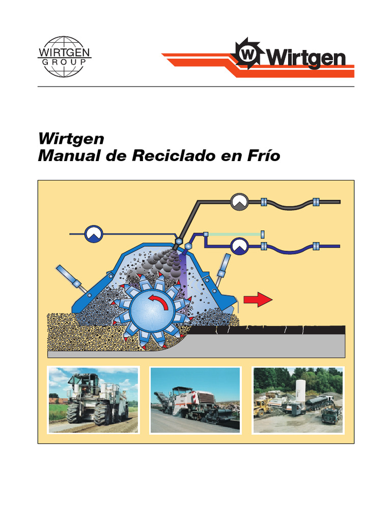 Wirtgen Manual de Reciclado en Frio | PDF | Fatiga (material) | Diseño