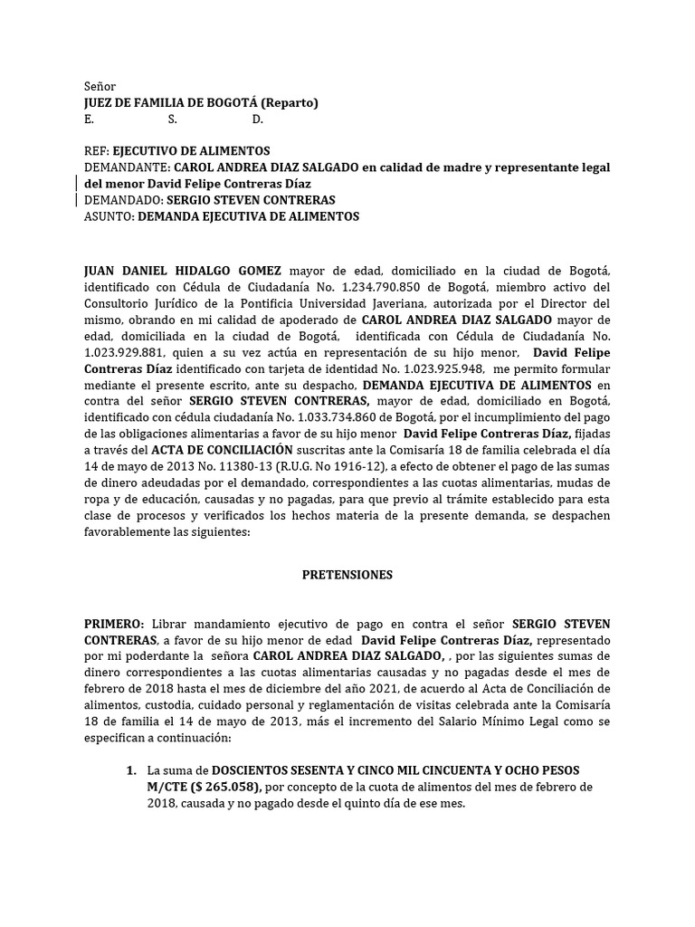 Modelo de Demanda Ejecutiva | PDF