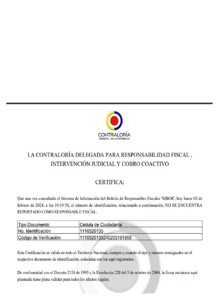 Certificados | PDF