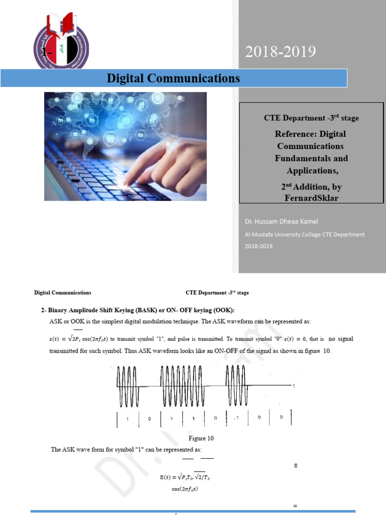 10 Lec | PDF | Modulation | Electronic Engineering