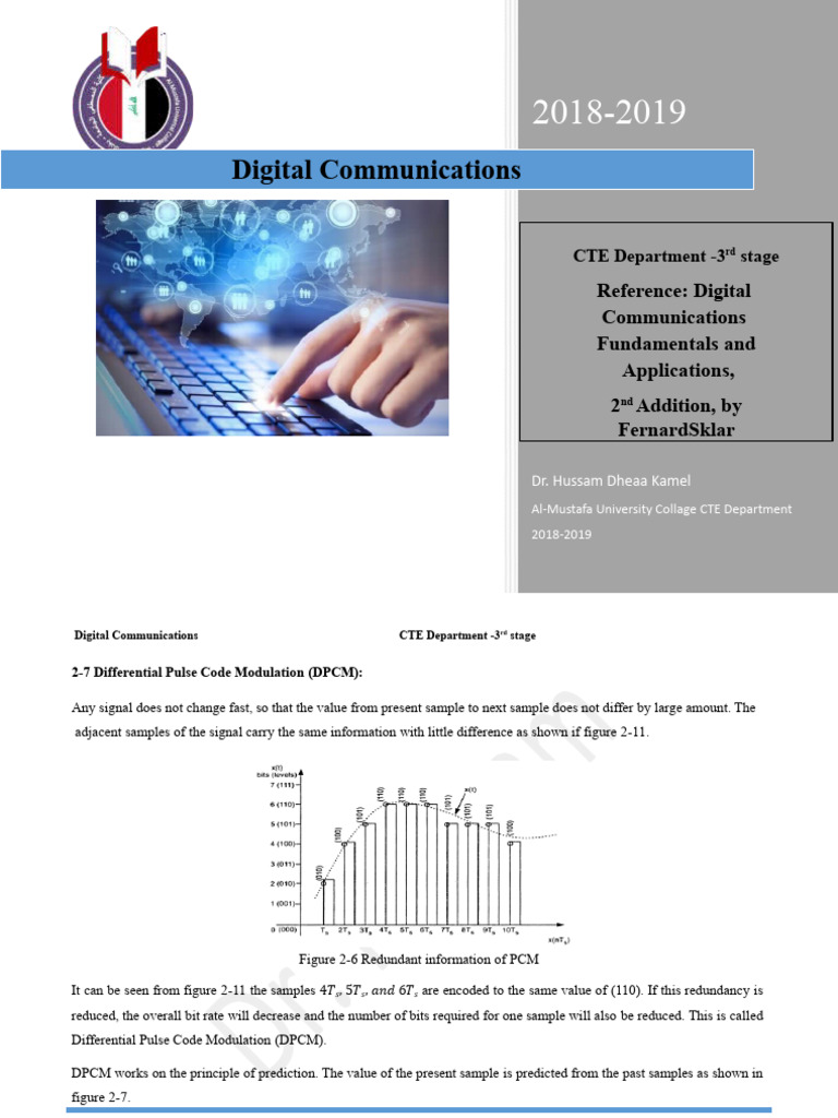 7 Lec | PDF | Sampling (Signal Processing) | Signal Processing