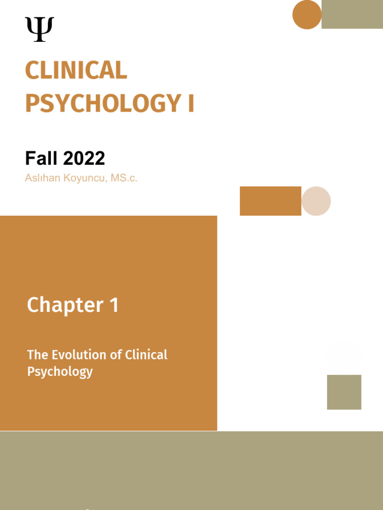 Chapter 1 | PDF | Clinical Psychology | Mental Disorder