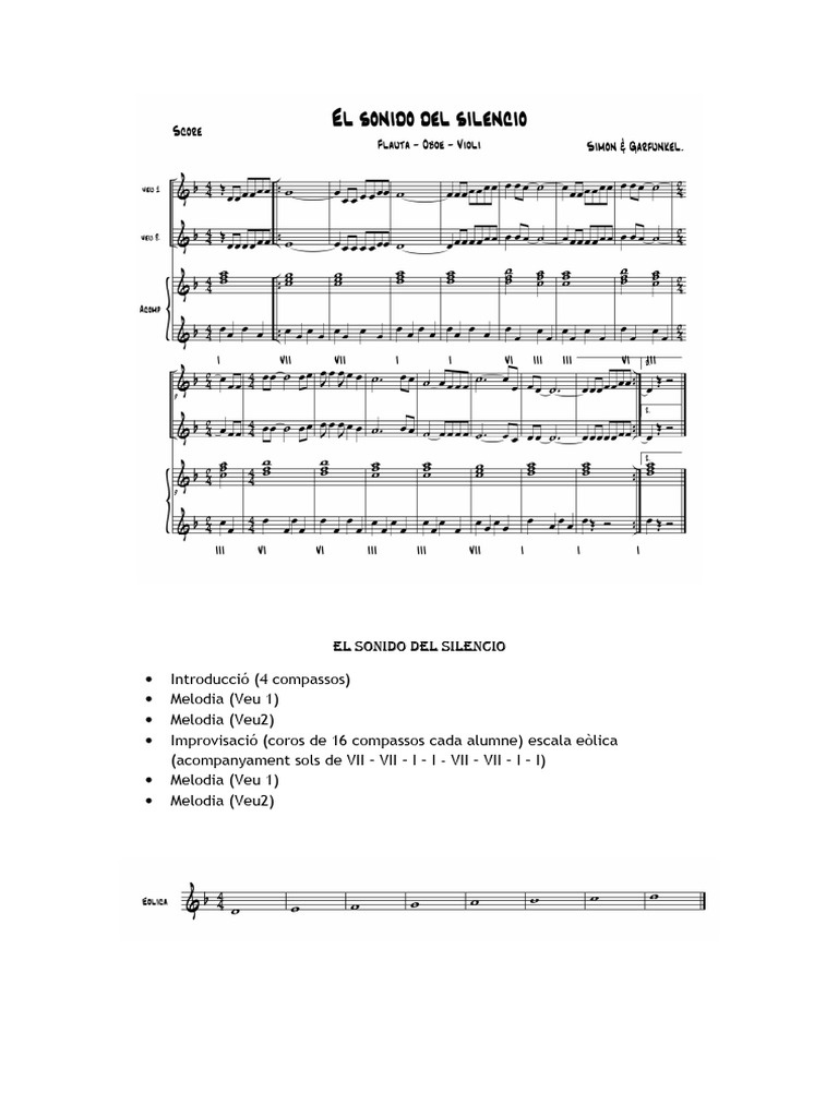 El Sonido Del Silencio Pdf