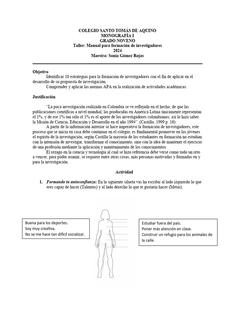 Estrategias para La Formación de Investigadores | PDF | Cognición