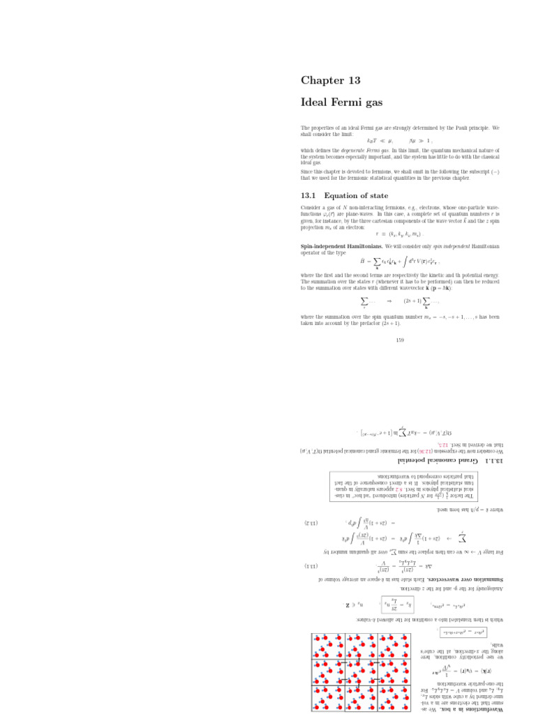 13 - Ideal - Fermi - Gas - Booklet | PDF | Spin (Physics) | Gases