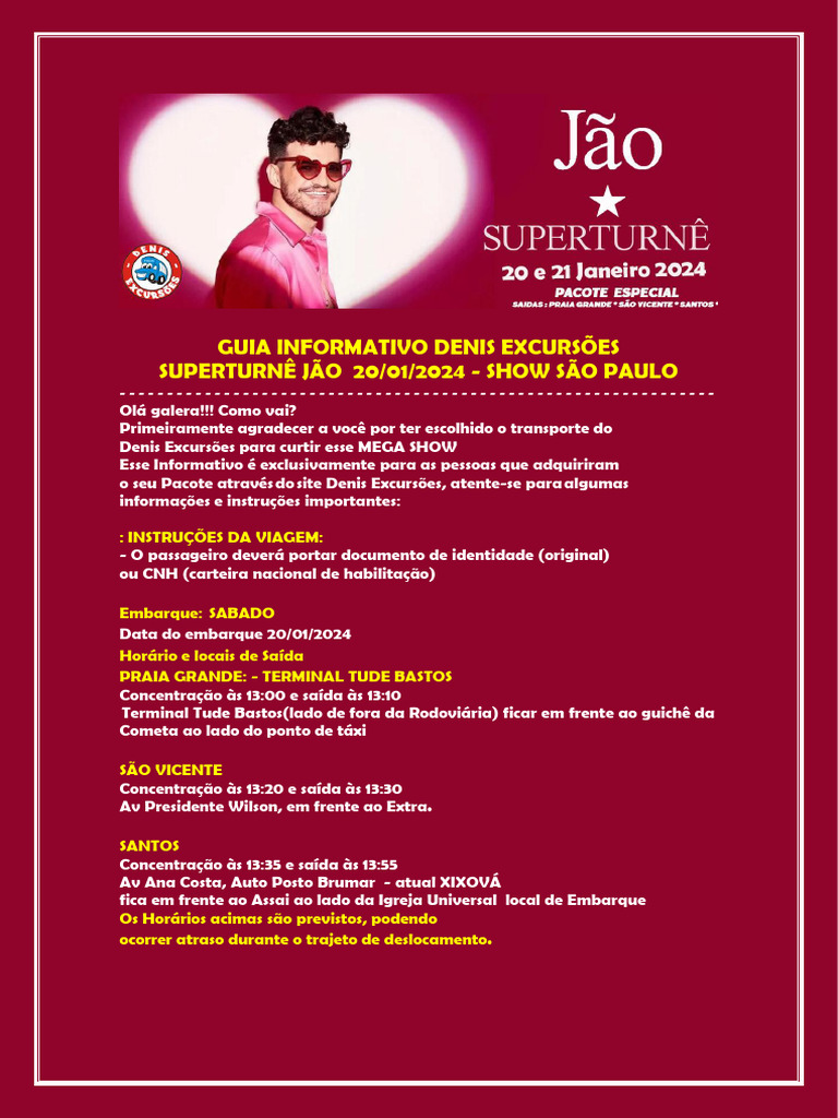 Guia Informativo Jao 20 | PDF | Dinheiro