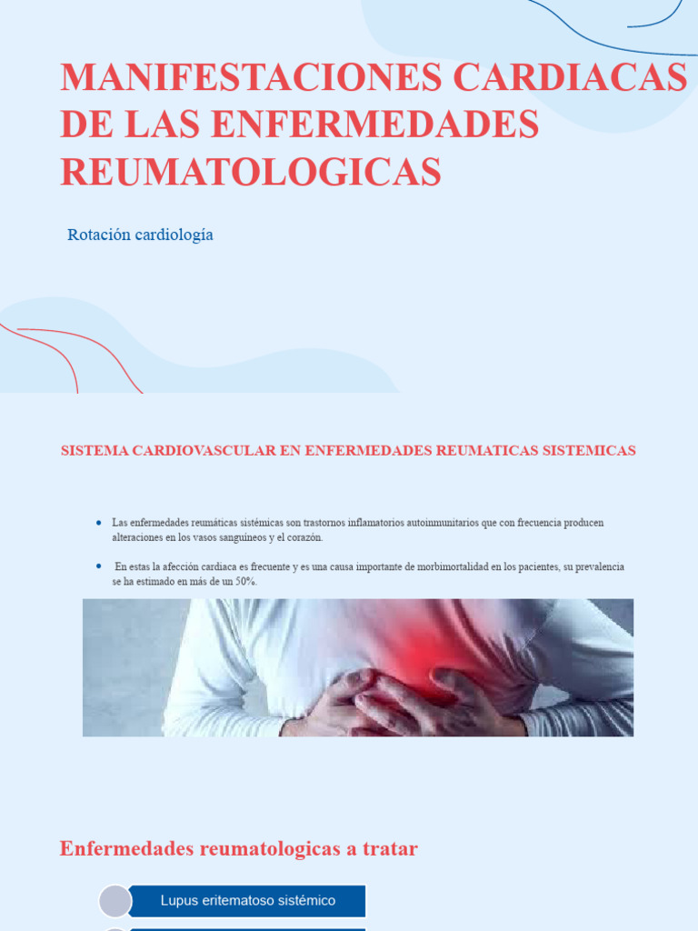Enfermedad Reumatologica | PDF | Ciencia y matemáticas