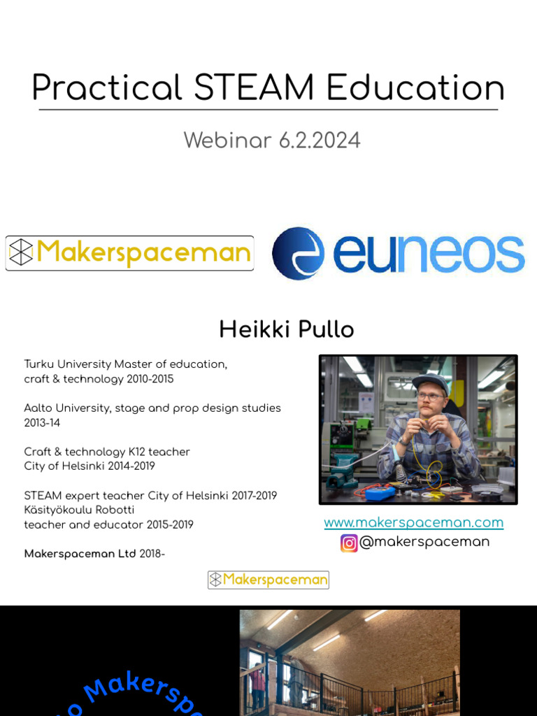 Practical STEAM Education Course 2024 | PDF | Computing