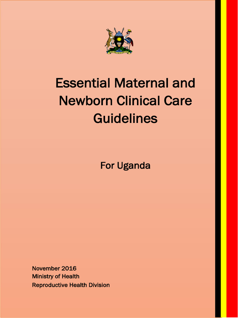 Uganda Maternal & Newborn Care Guide | PDF | Childbirth | Pregnancy