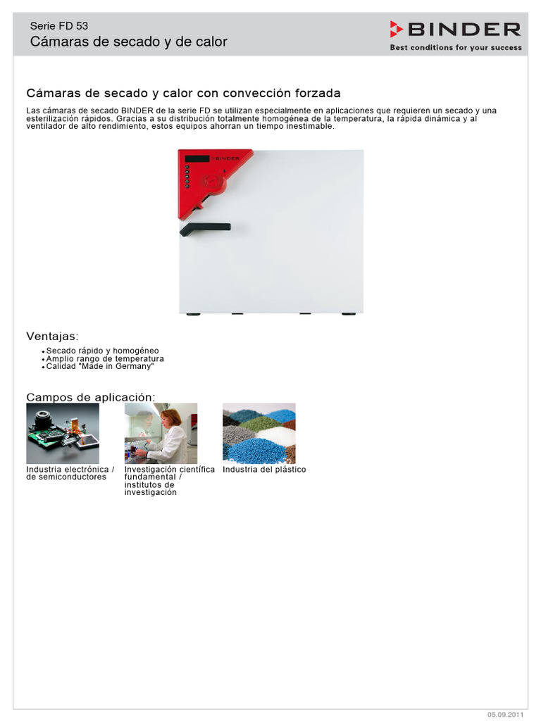 FD-53 Datos Tecnico | PDF