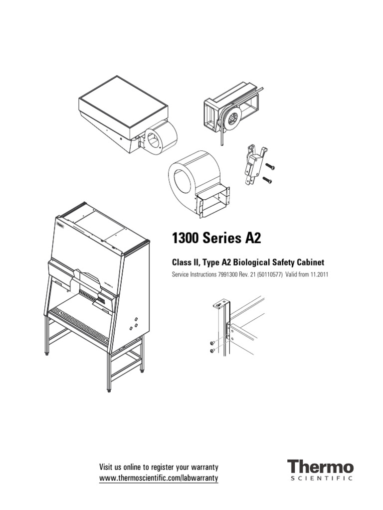 Service Manual - 1300 Series A2 Class Ii, Type A2 Biological Safety ...