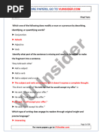 ENG001 Midterm MCQs Overview | PDF | Noun | Adverb