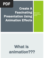 Difference Between Animation and Transition | PDF