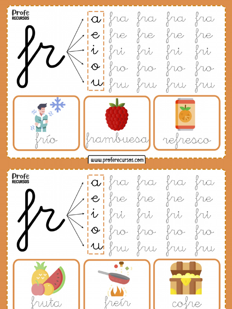 Silabas Trabadas FR | PDF