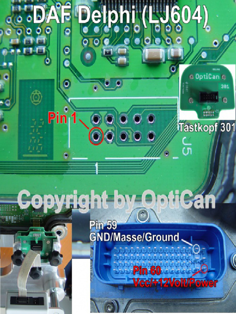 PINOUT 567px-DAF Delphi | PDF