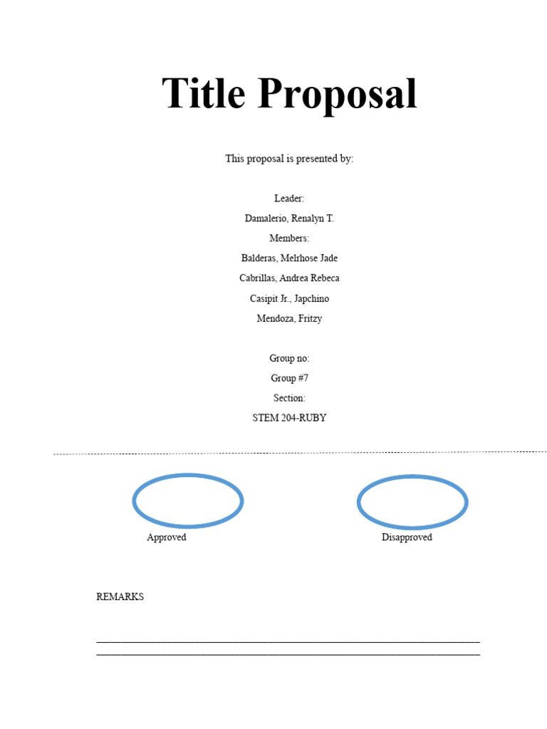 Title Proposal Group7 A2 2023 2024 | PDF | Plastic | Biodegradation
